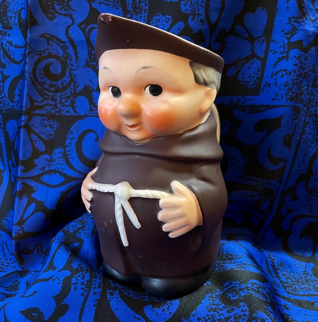 Vintage Goebel "friar Tuck" Milk Jug, Full Bee Mark, TMK-2, "normal ...