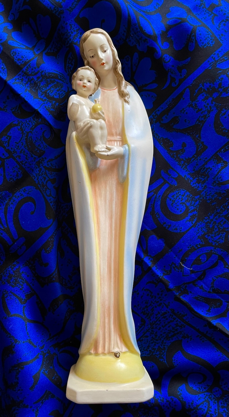 Rare Goebel Madonna and Child Figurine Infant of Prague 12 - Etsy