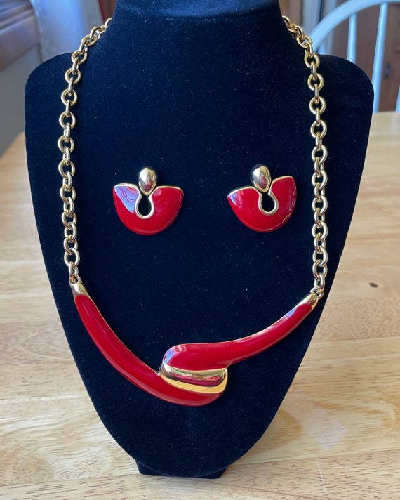 Monet necklace and earring set store