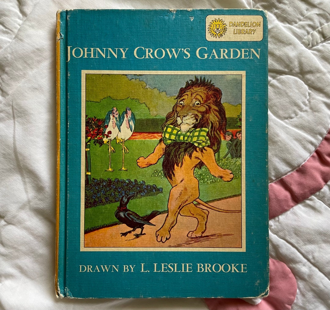 Vintage "flip Book" of Johnny Crow's Garden and Andersen's Fairy Tales ...