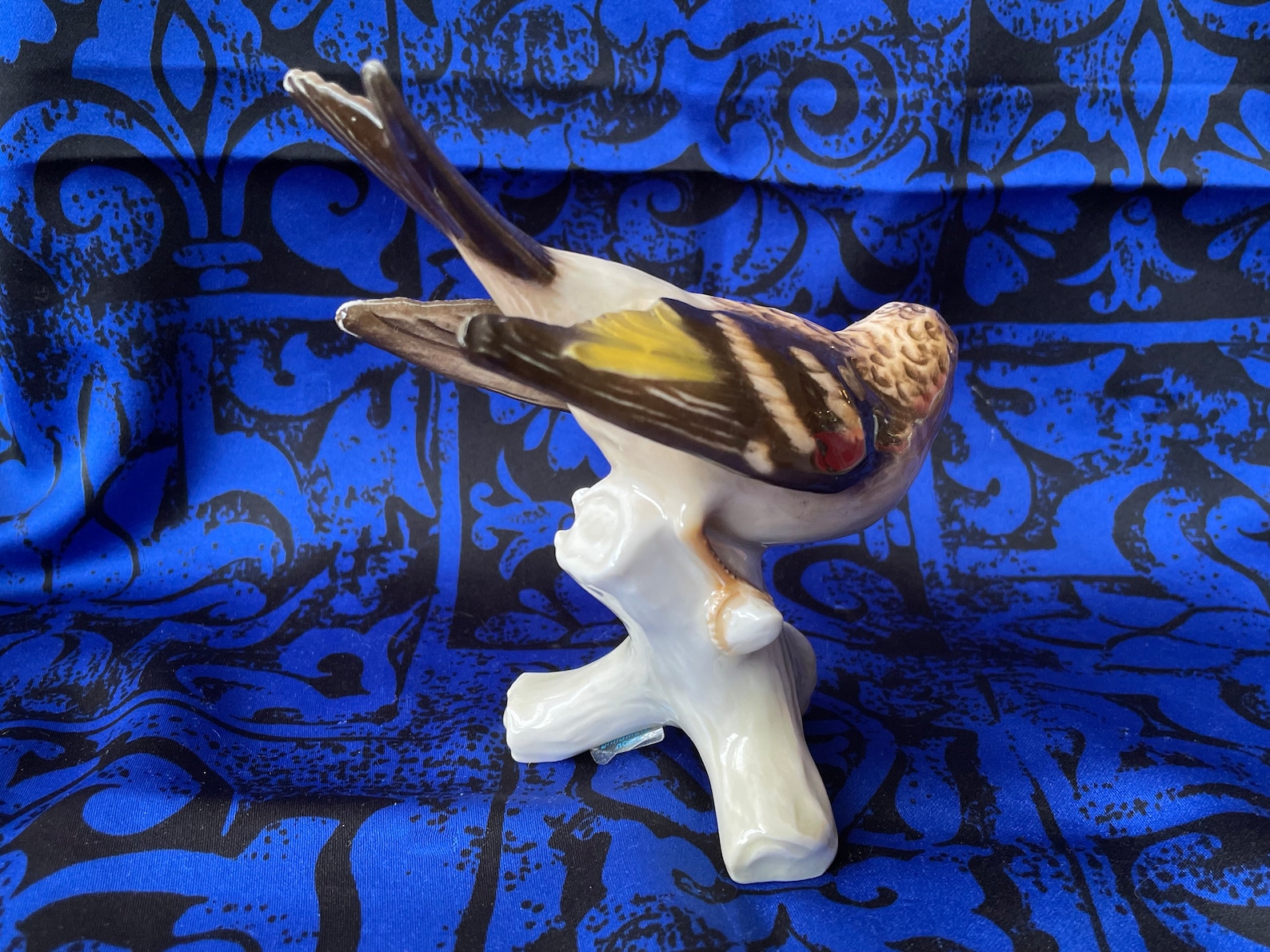 Vintage Goebel Bergfink Brambling Pinson Bird Figurine, Porcelain ...