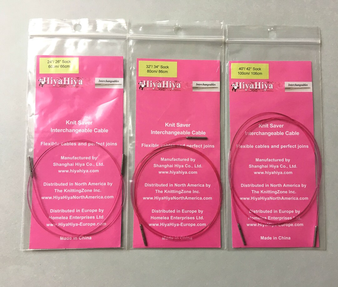 Hiyahiya Miniature Sock Cable Knit Saver Interchangeable Cable Knitting ...