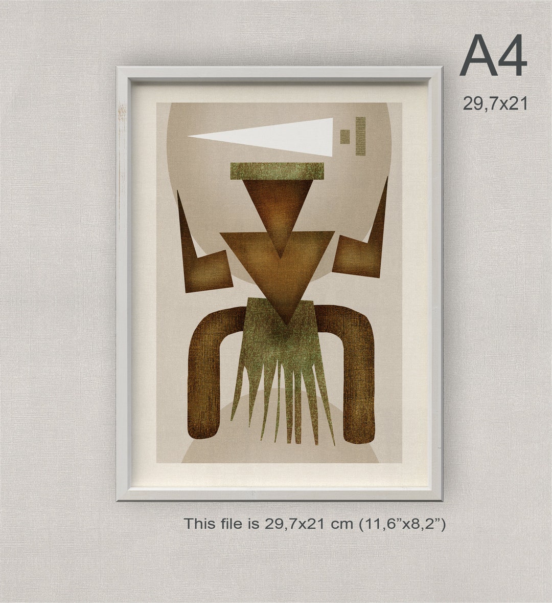 Oggun Orisha Art Download Image A4 Format - Etsy