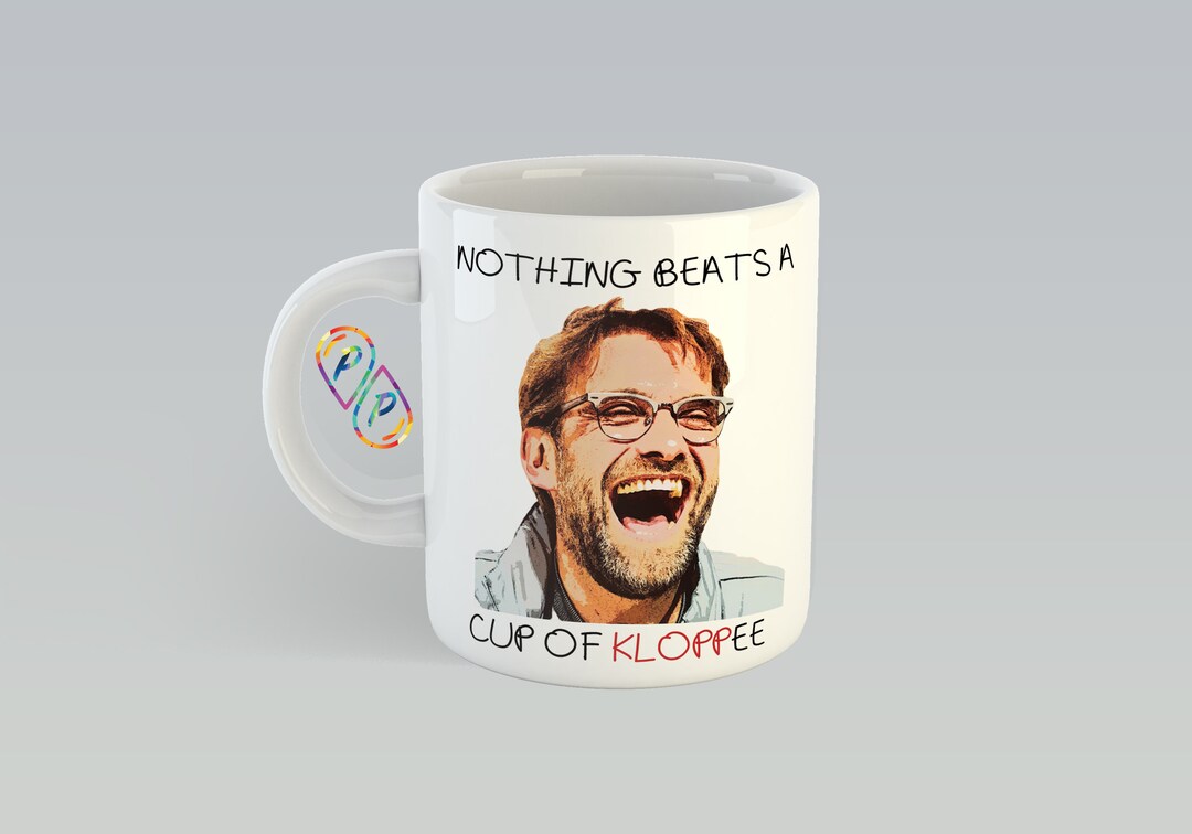 Jurgen Klopp Cup of Kloppee Liverpool Fc Funny Mug Menatlity Monsters ...