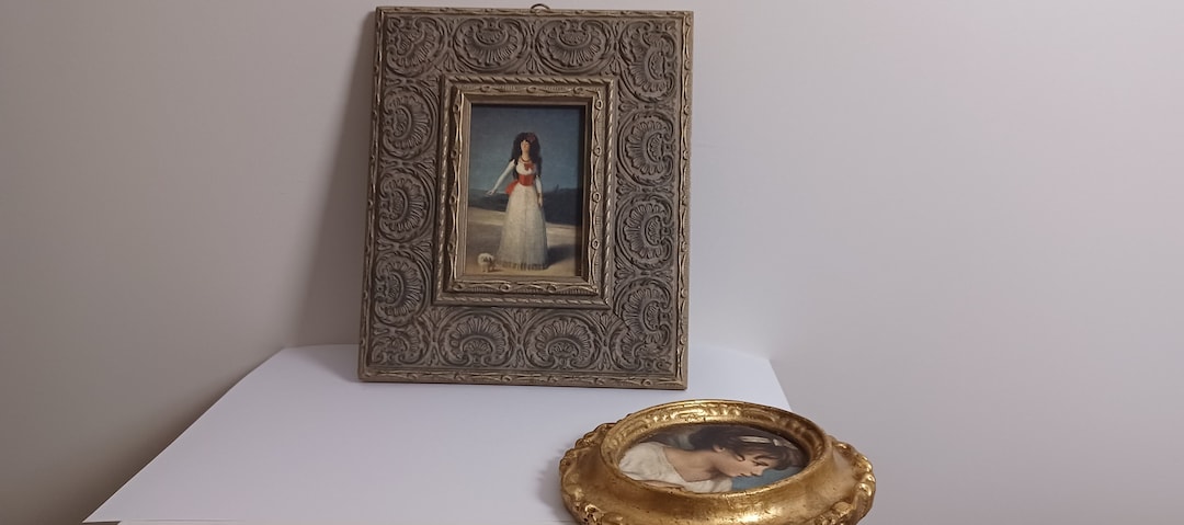 Goya Painting Vintage Frame Reproduction the Duchess of Alba Museum ...