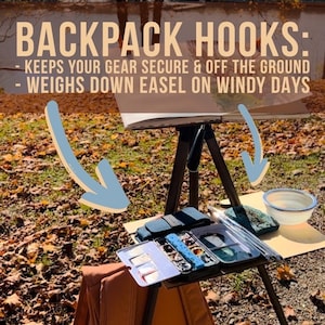 Lightweight Watercolor Plein Air Sketch Easel - Etsy