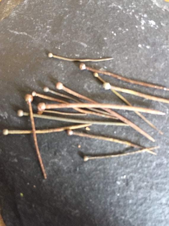 Little Jar of River Thames tudor Pins From Mudlark Finds | Etsy UK