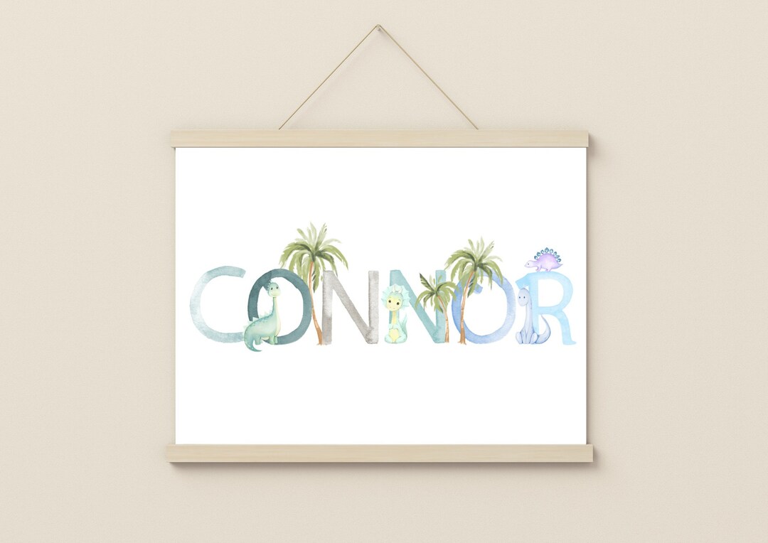 Individual Name Poster | Posters With the Name | Posters With Animals ...