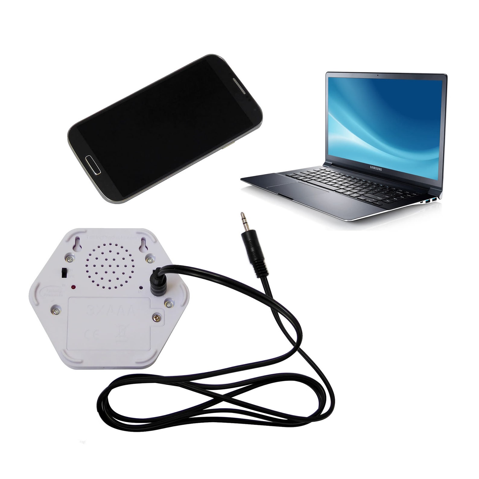 Talking Products, Black Talking Tile, Voice Recordable Sound Button ...