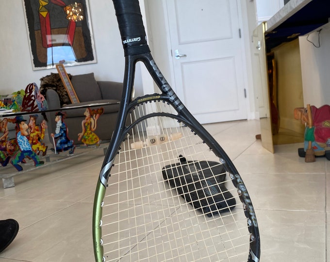 Vintage Snauwaert Ergonom Tennis Racket Graphite With Original Case ...