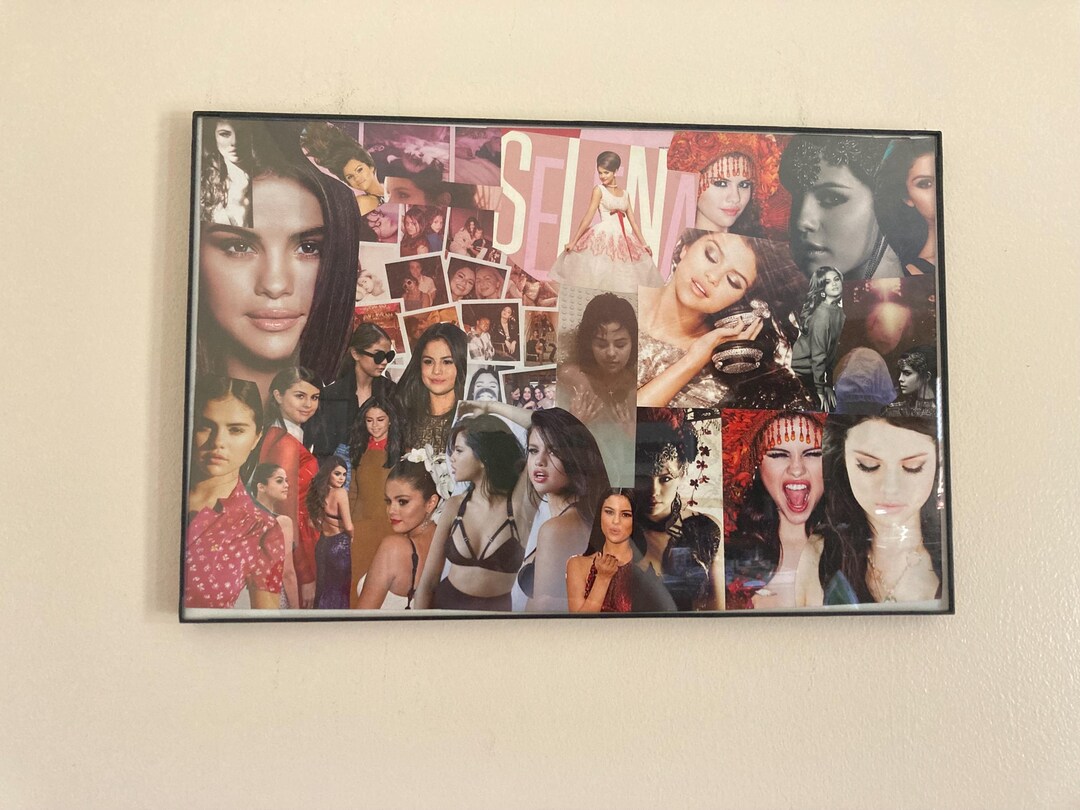 Selena Gomez Collage Poster 11 by 17 - Etsy