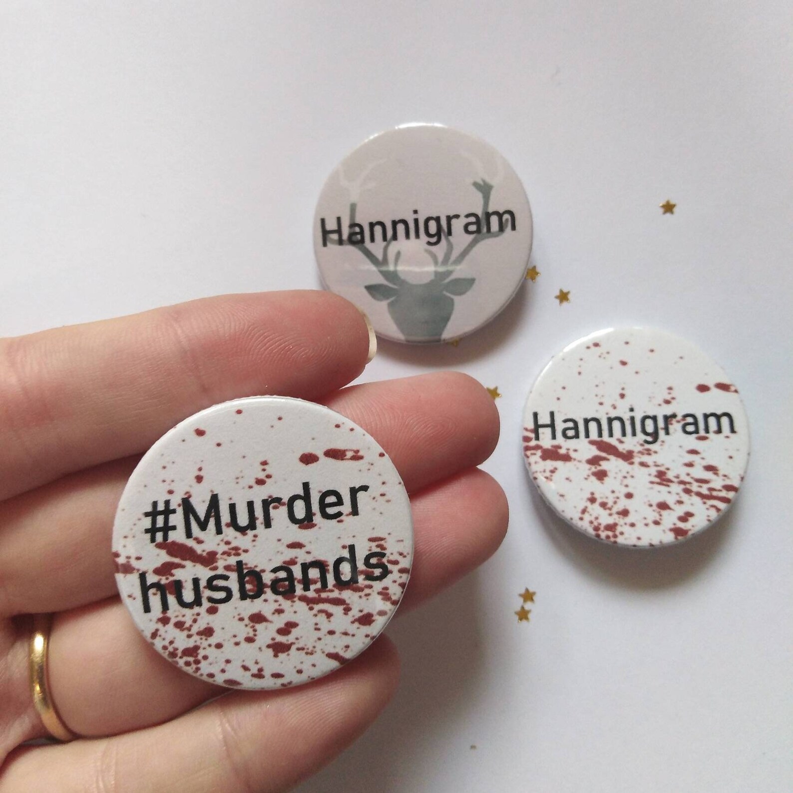 Hannibal Badges. Hannigram Will Graham Fannibal Cannibal - Etsy