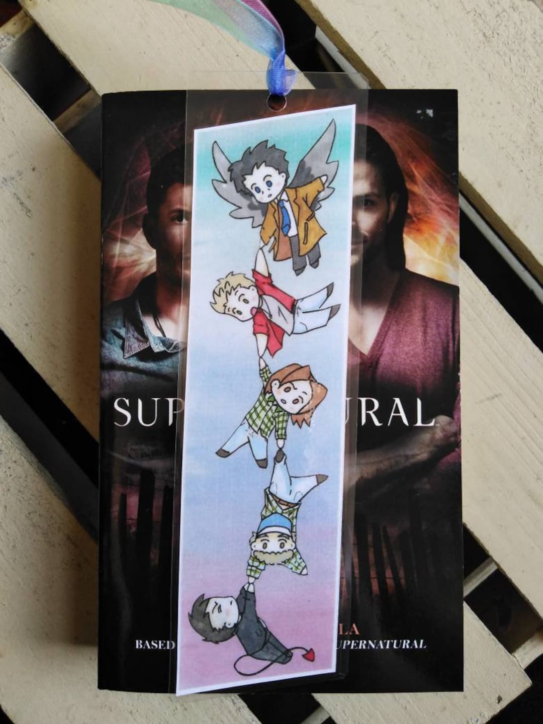 Supernaturally Cute Chibi Bookmark. - Etsy