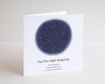 Personalised OUR WEDDING DAY Greeting Card Star - Etsy UK