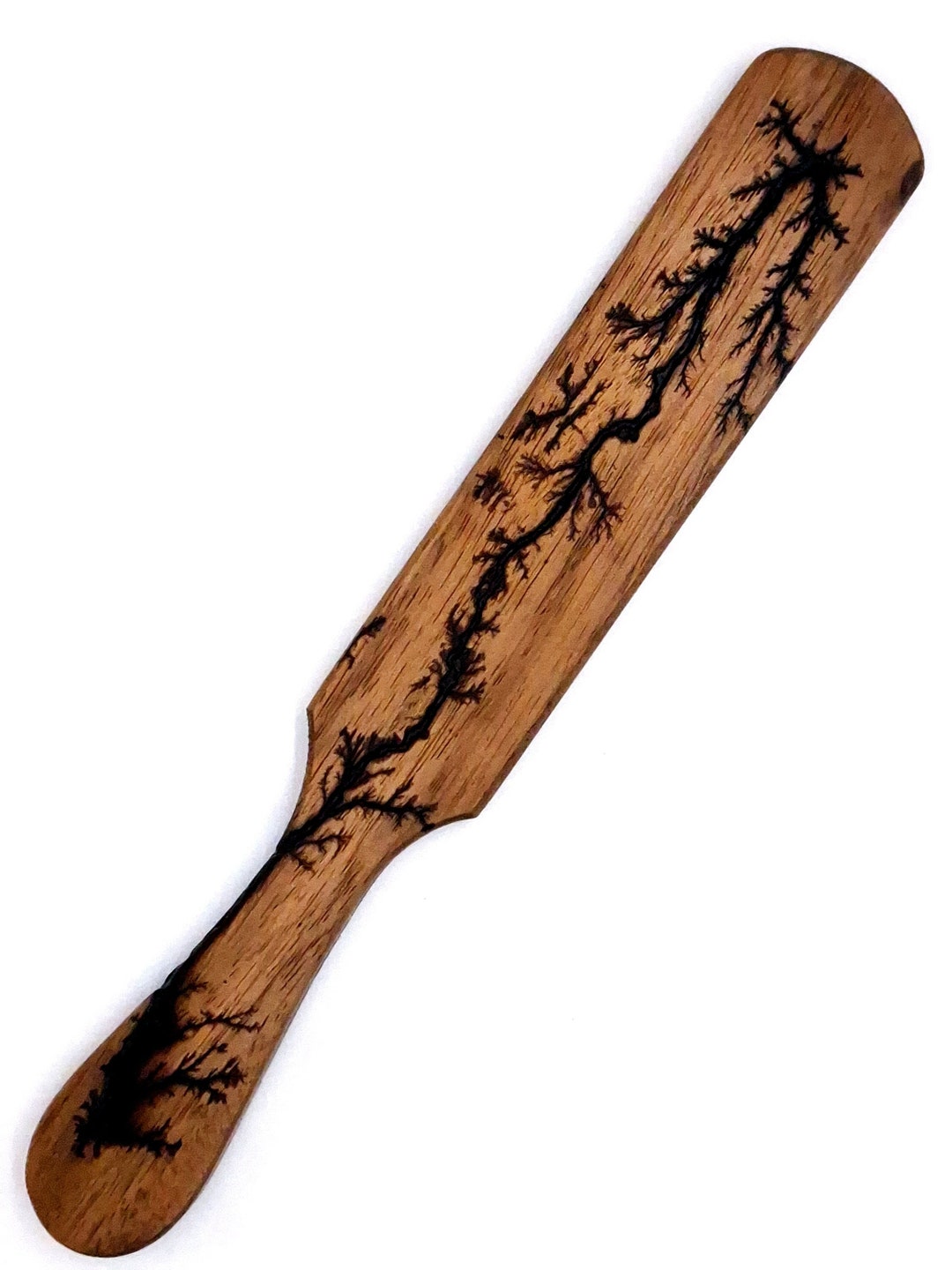 Spanking Paddle BDSM Wooden Paddle Handmade Paddle Burned Paddle Black ...