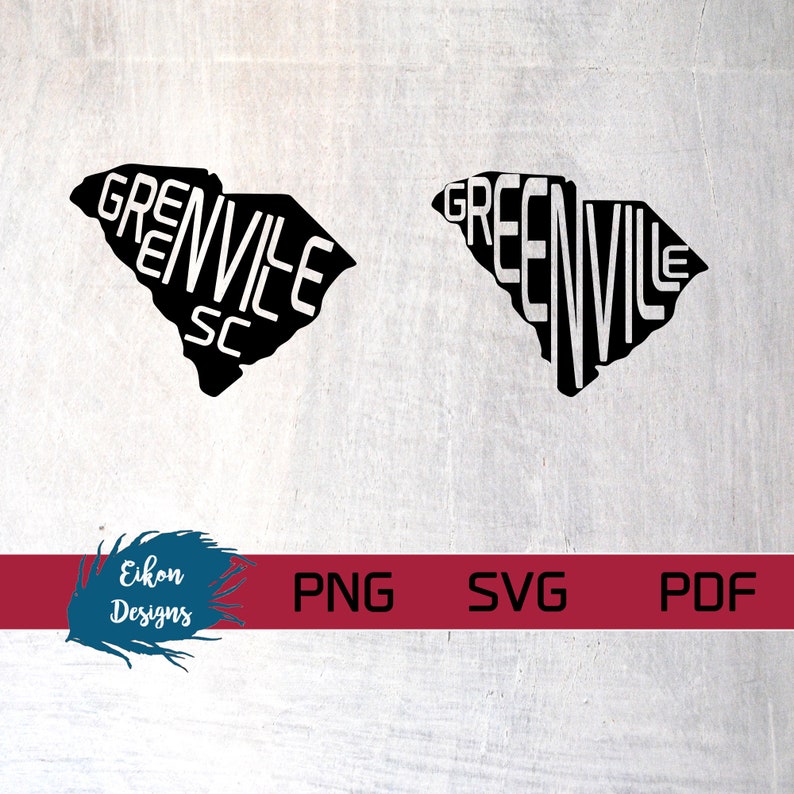 Greenville SC SVG & PNG - Etsy