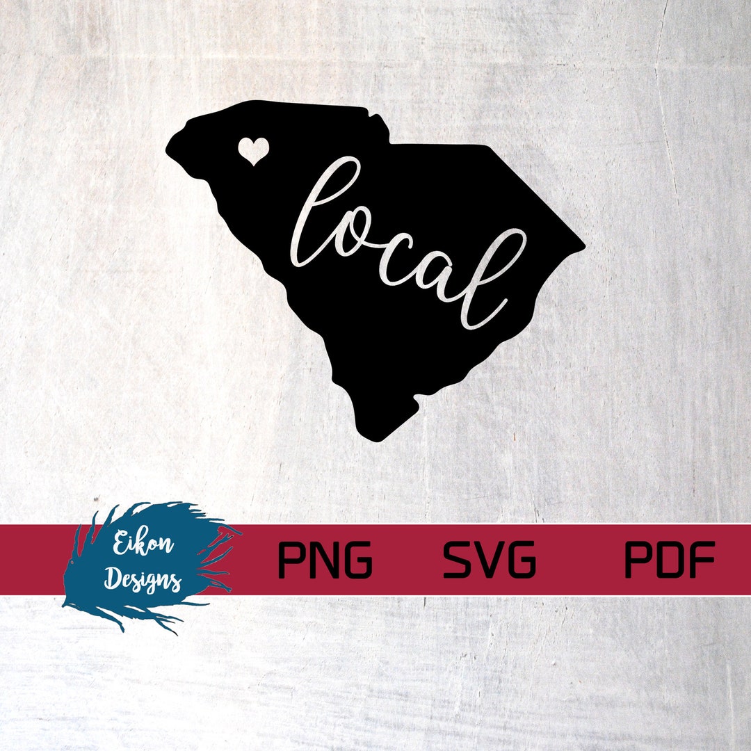 Local SC SVG & PNG - Etsy
