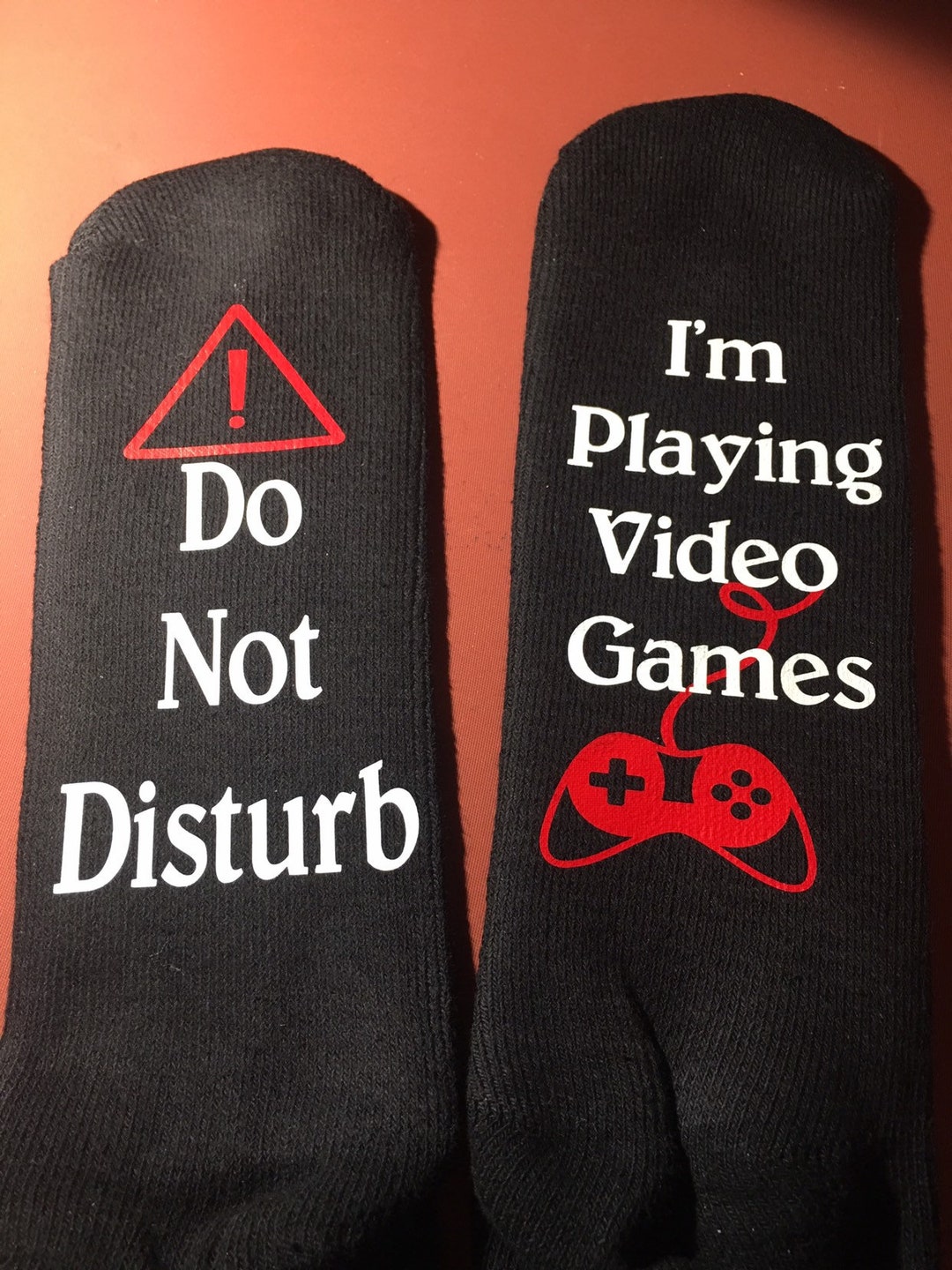 Video Gamer Socks, Gifts for Him, Funny Gift, Gaming Socks, Birthday ...