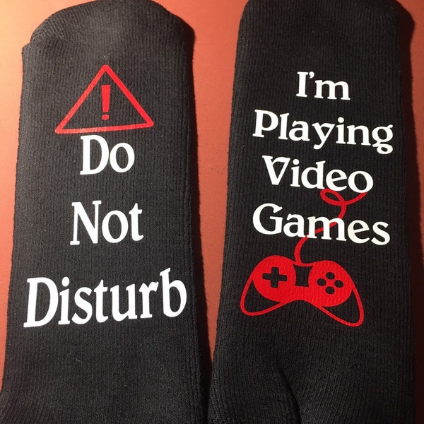 Kids Gaming Socks - Etsy