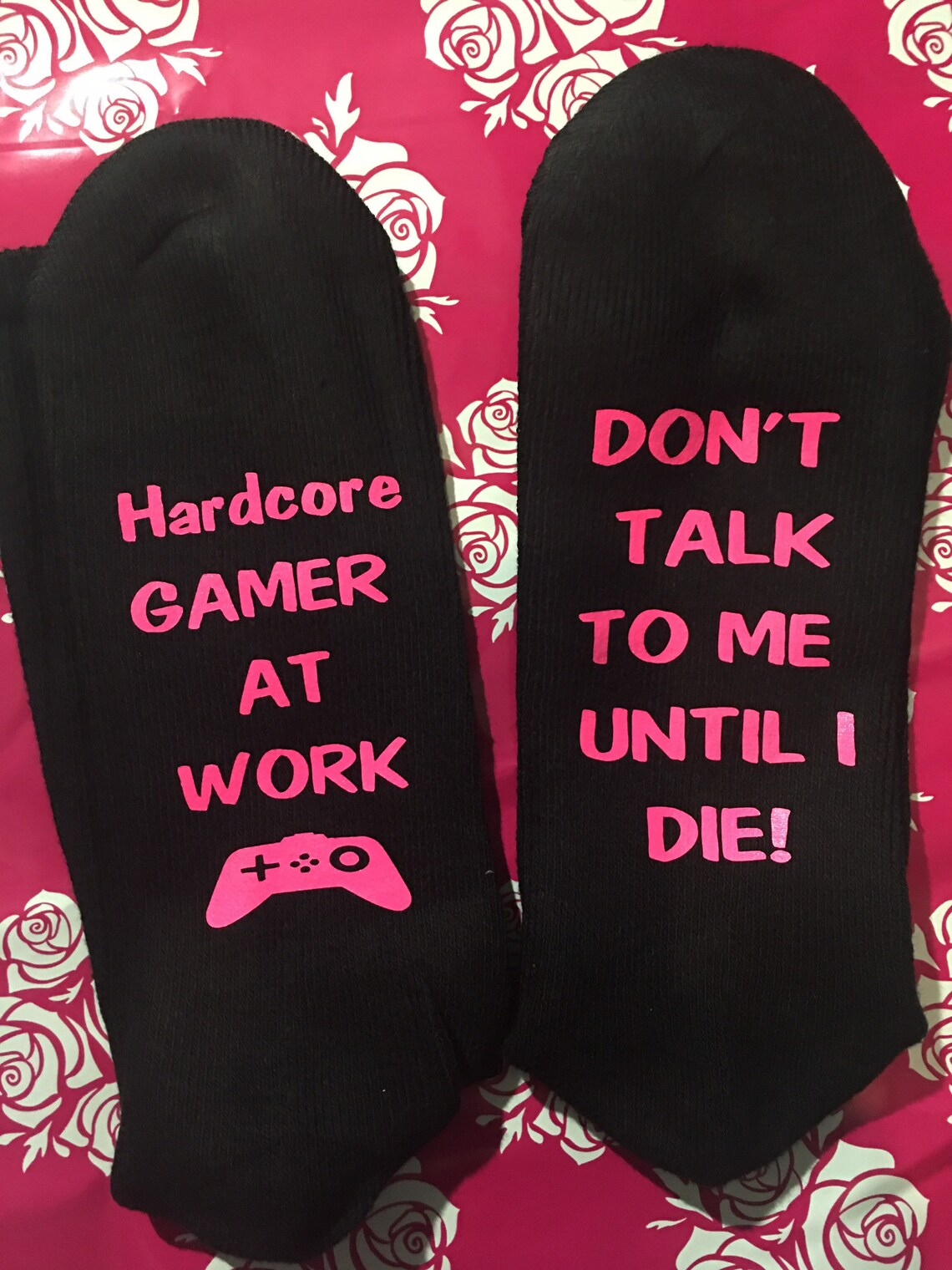 Gamer Socks Gamer Gift Novelty Socks Gaming Socks Funny - Etsy