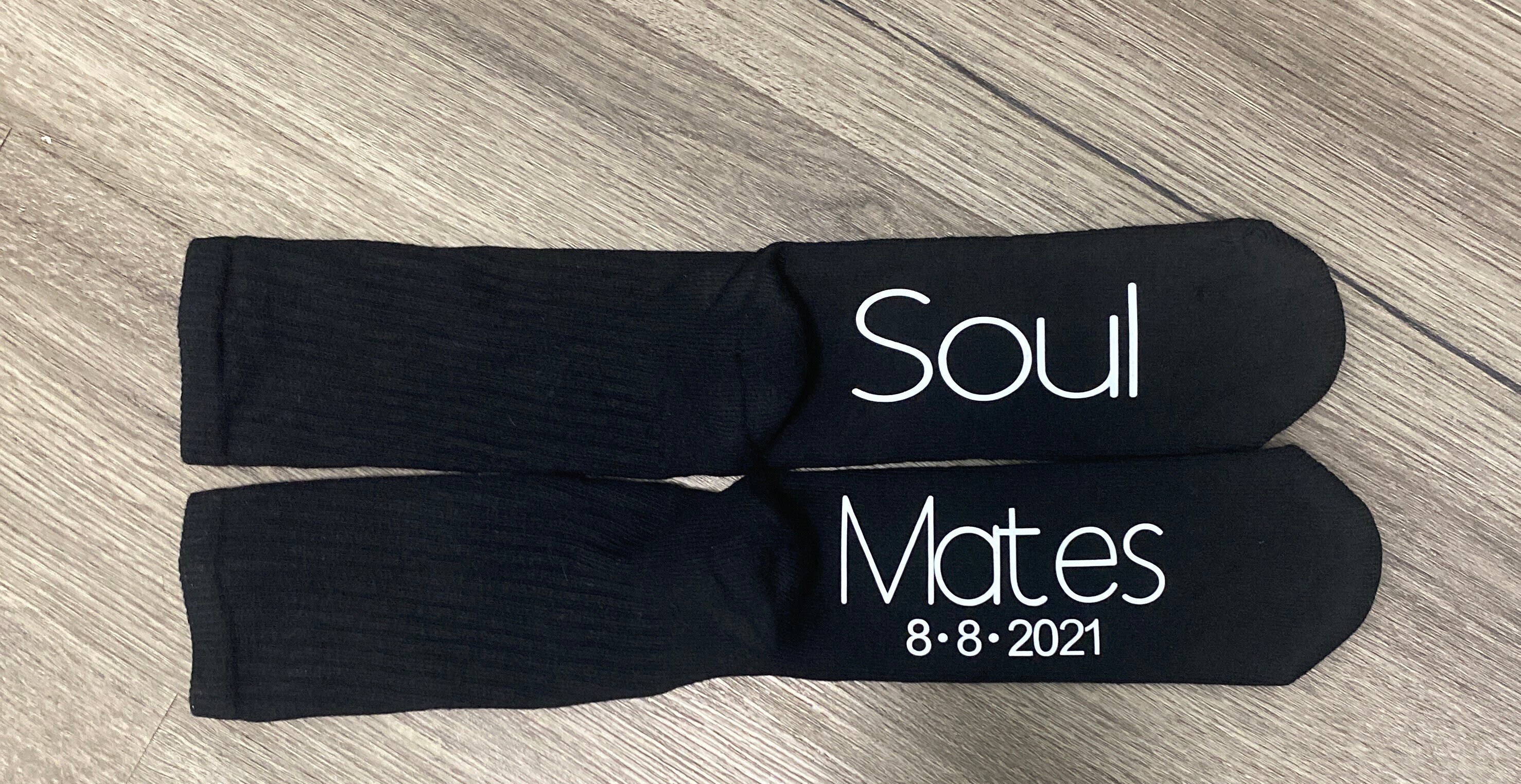 Personalizes Soul Mate Socks - Etsy UK