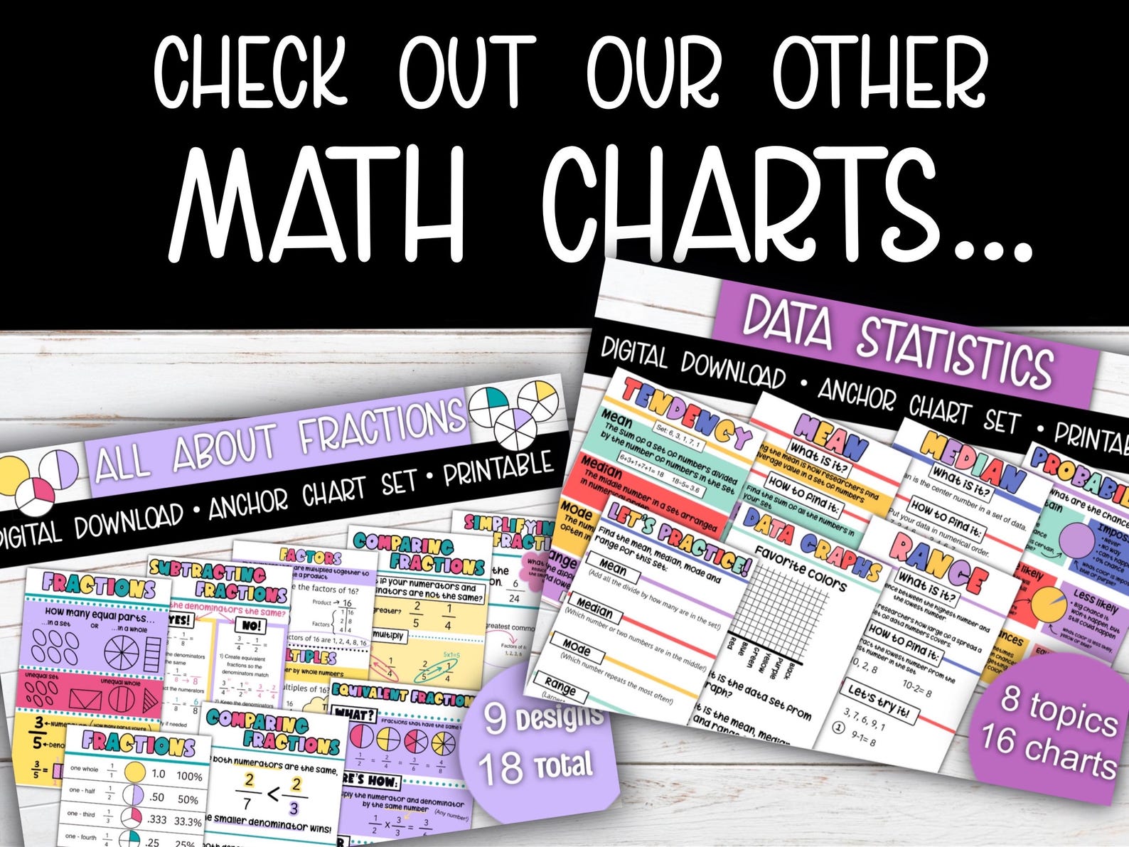 Digital Anchor Chart - Grade 2, 3, 4 - Math - Data Statistics ...
