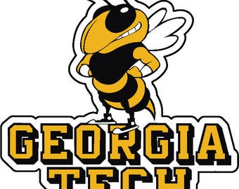 Georgia tech logo | Etsy