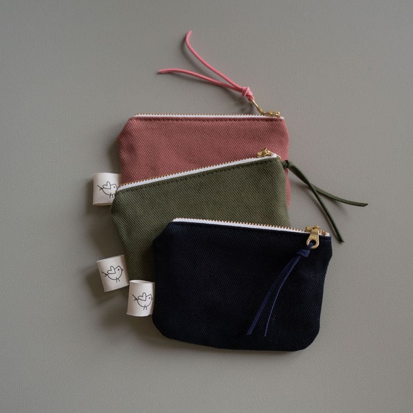 Canvas Coin Purse - Etsy