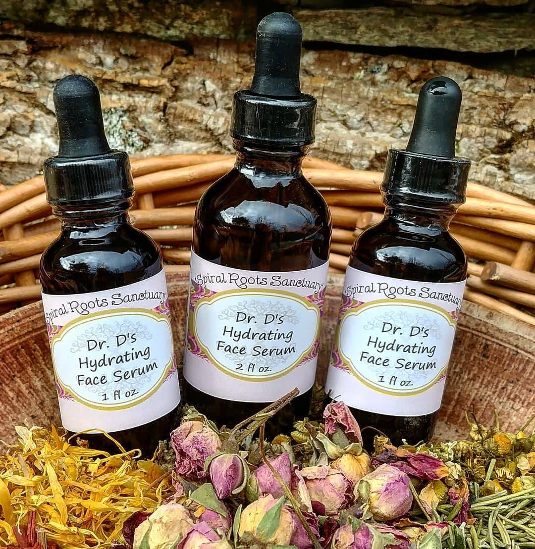Face Serum Facial Oil for Moisturizing W/ Organic Herbal - Etsy