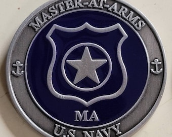Master at Arms Coin - Etsy