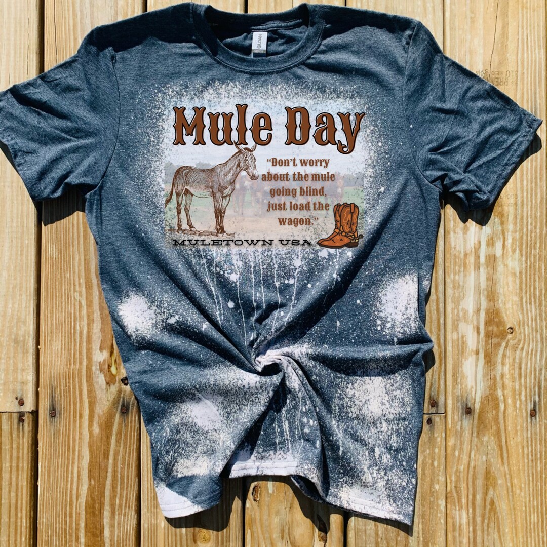 MULE DAY Muletown Usa Columbia Tennessee Tn Color Boots Country PNG ...