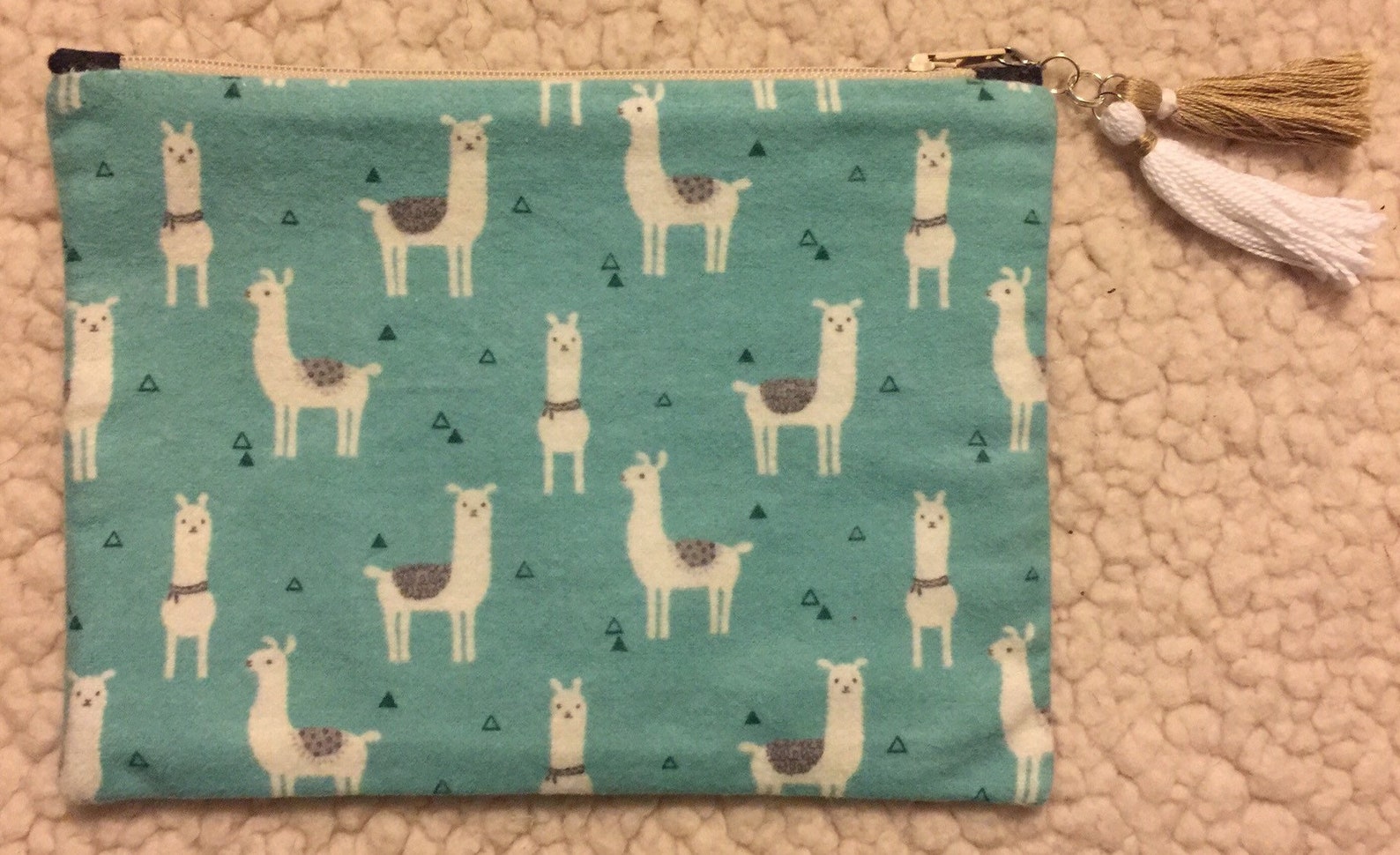 Alpaca Llama Back to School Zippered Case Pencil Case - Etsy