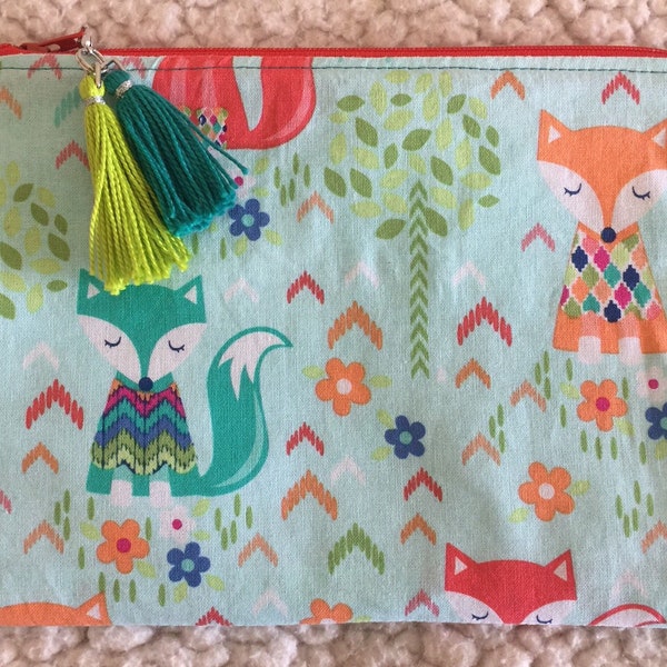 Fox Pencil Case - Etsy