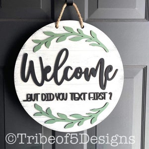 Welcome Door Signs Svg | Welcome Door Hangers Svg | Front Door Signs ...