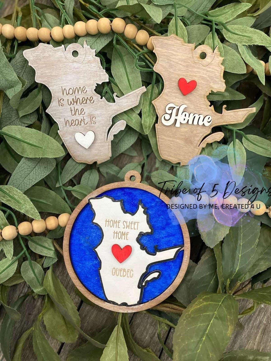 Quebec Ornaments Svg | Quebec Svg Files | Canada Ornaments Svg | Laser ...