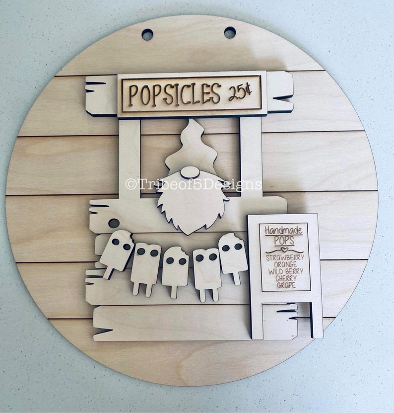 Popsicle Stand Door Signs Svg Summer Door Hangs Popsicle - Etsy