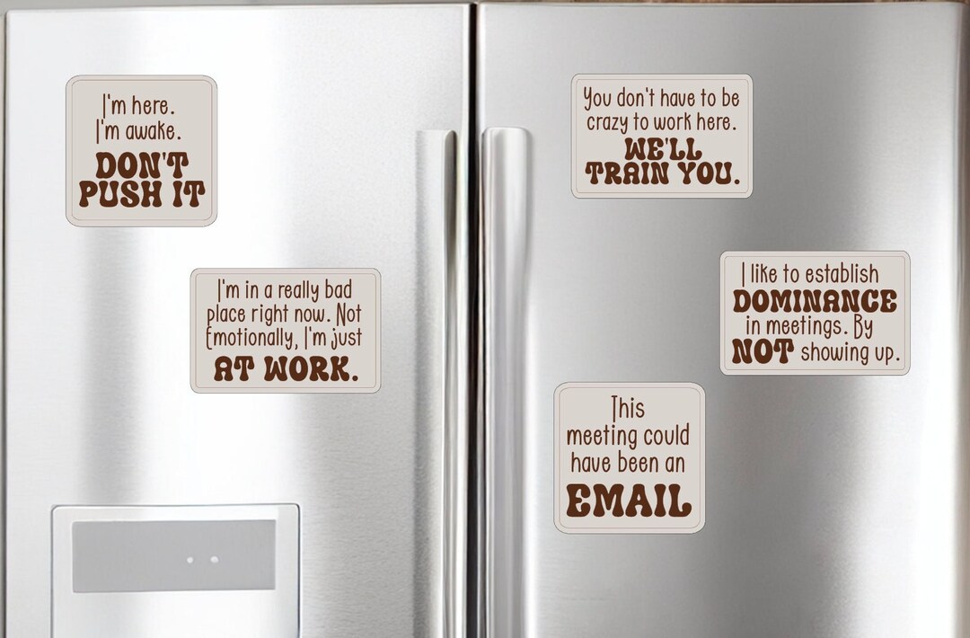 Work Magnets Svg | Funny Work Magnets Svg | Co Worker Gifts | Funny Co ...