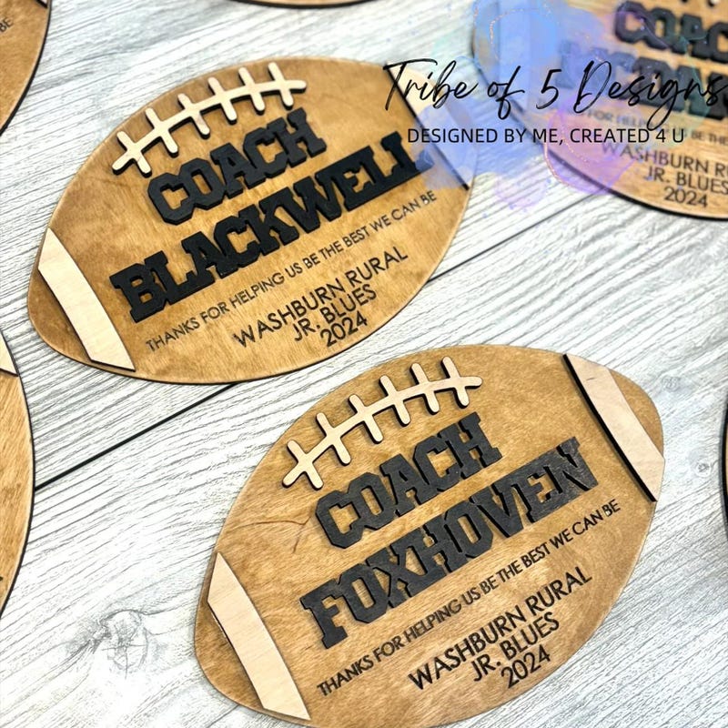 Football Plaque - Etsy