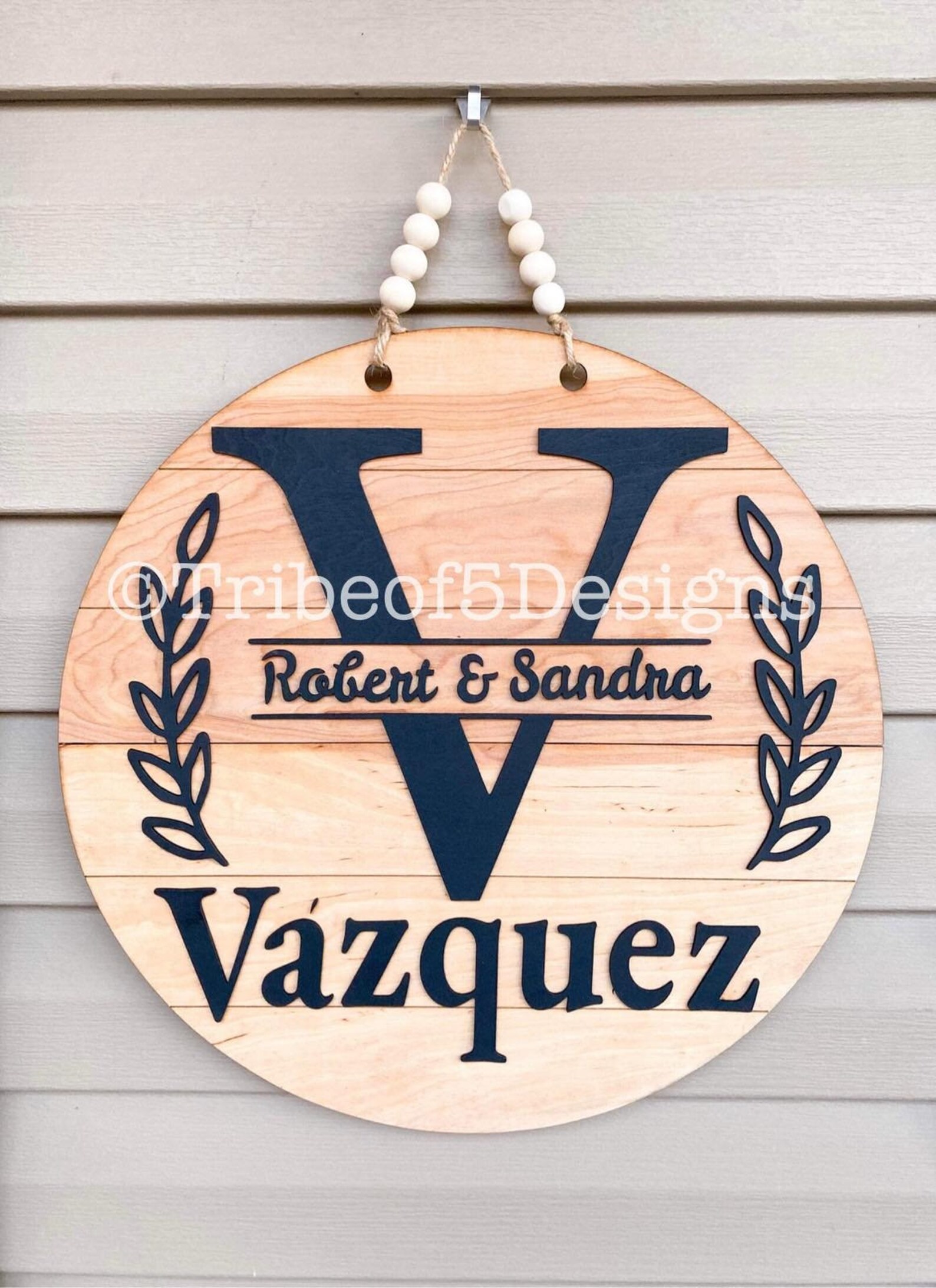 Personalized Door Signs Svg Last Name Door Hang Svg Last - Etsy