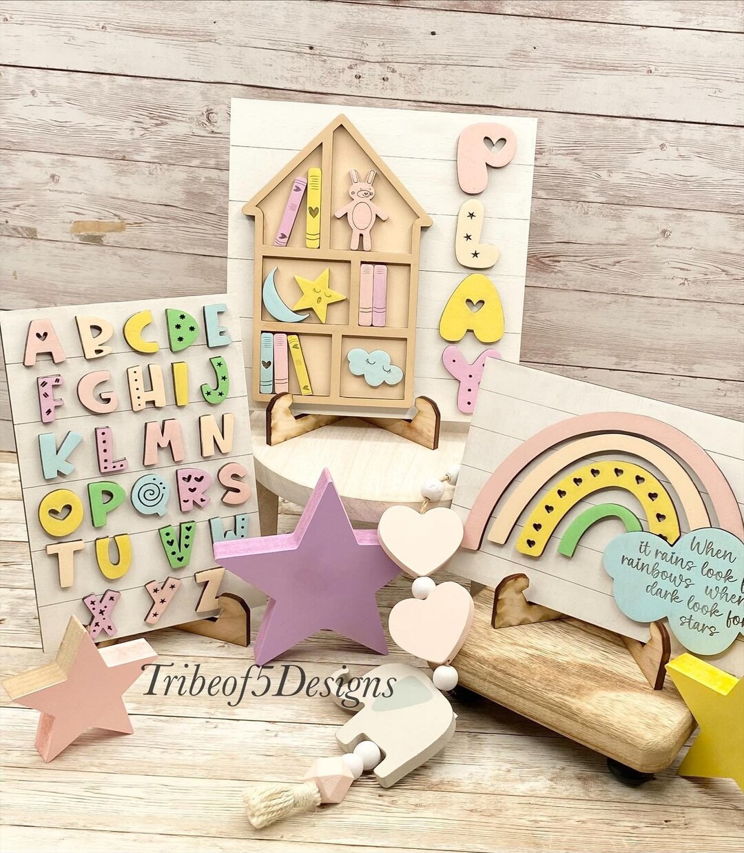 Girls Room Shelf Sitters Svg | Nursery Shelf Sitter Signs Svg | Girl ...