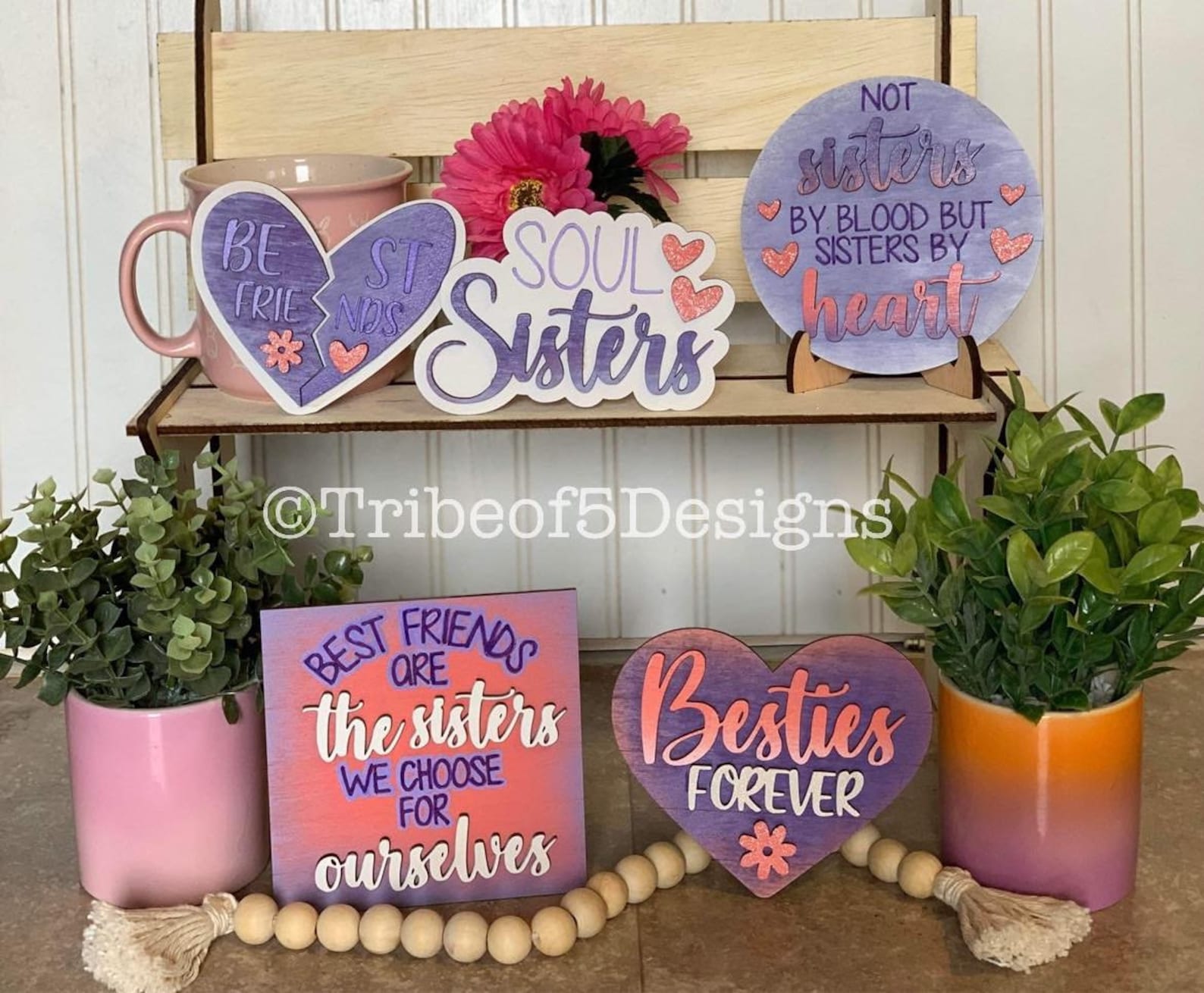 Best Friend Tiered Tray Svg | Best Friend Tier Tray Svg | Best Friend ...