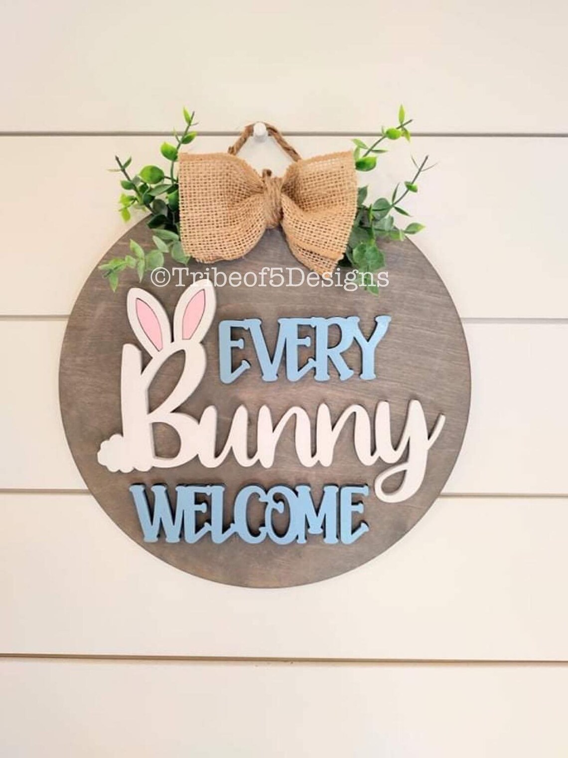 Easter Door Signs Svg Every Bunny Welcome Sign Svg Easter | Etsy