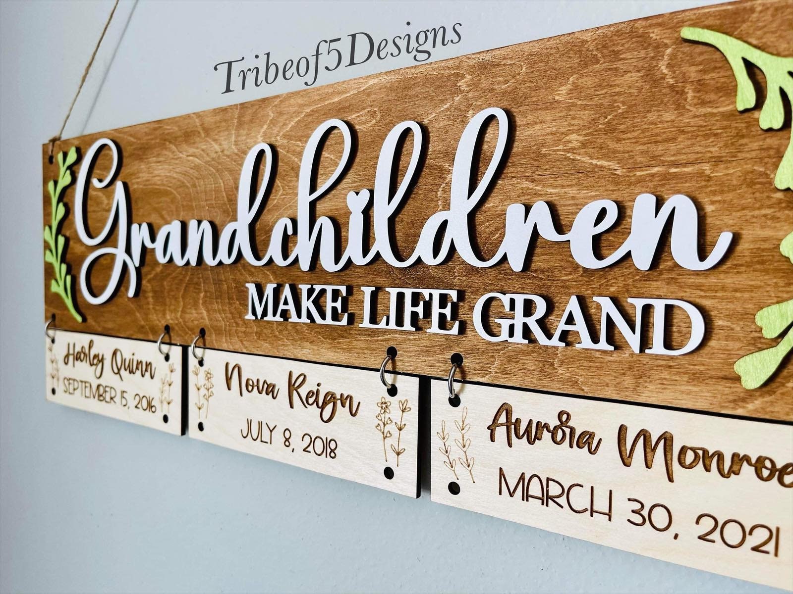 Grandchildren Signs Svg | Personalized Grandchildren Signs Svg ...