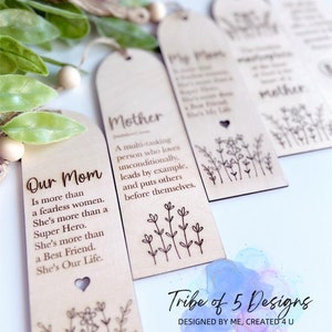 Mom Bookmarks Svgs | Mother Bookmarks Svg Files | Mother's Day ...