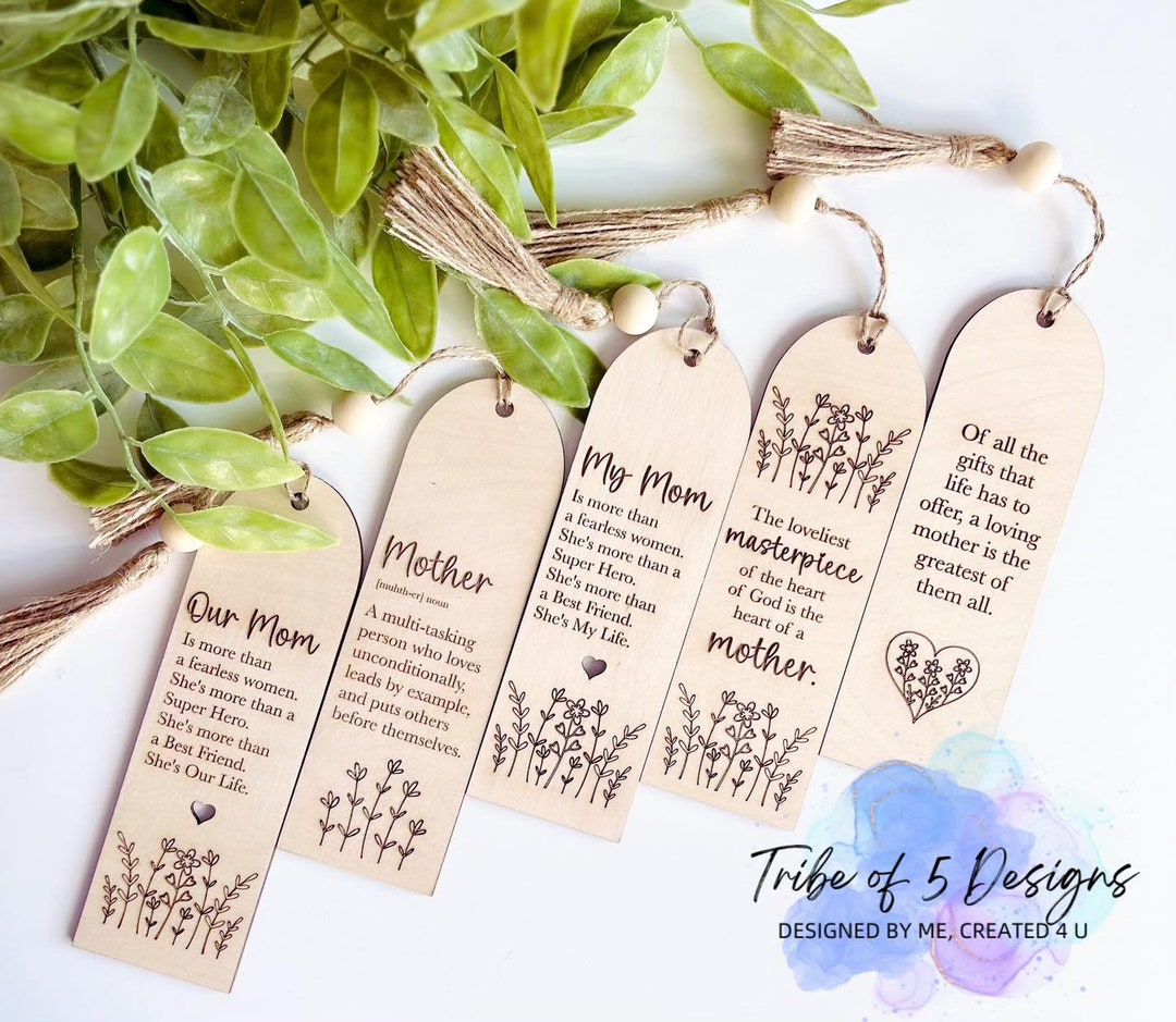 Mom Bookmarks Svgs | Mother Bookmarks Svg Files | Mother's Day ...