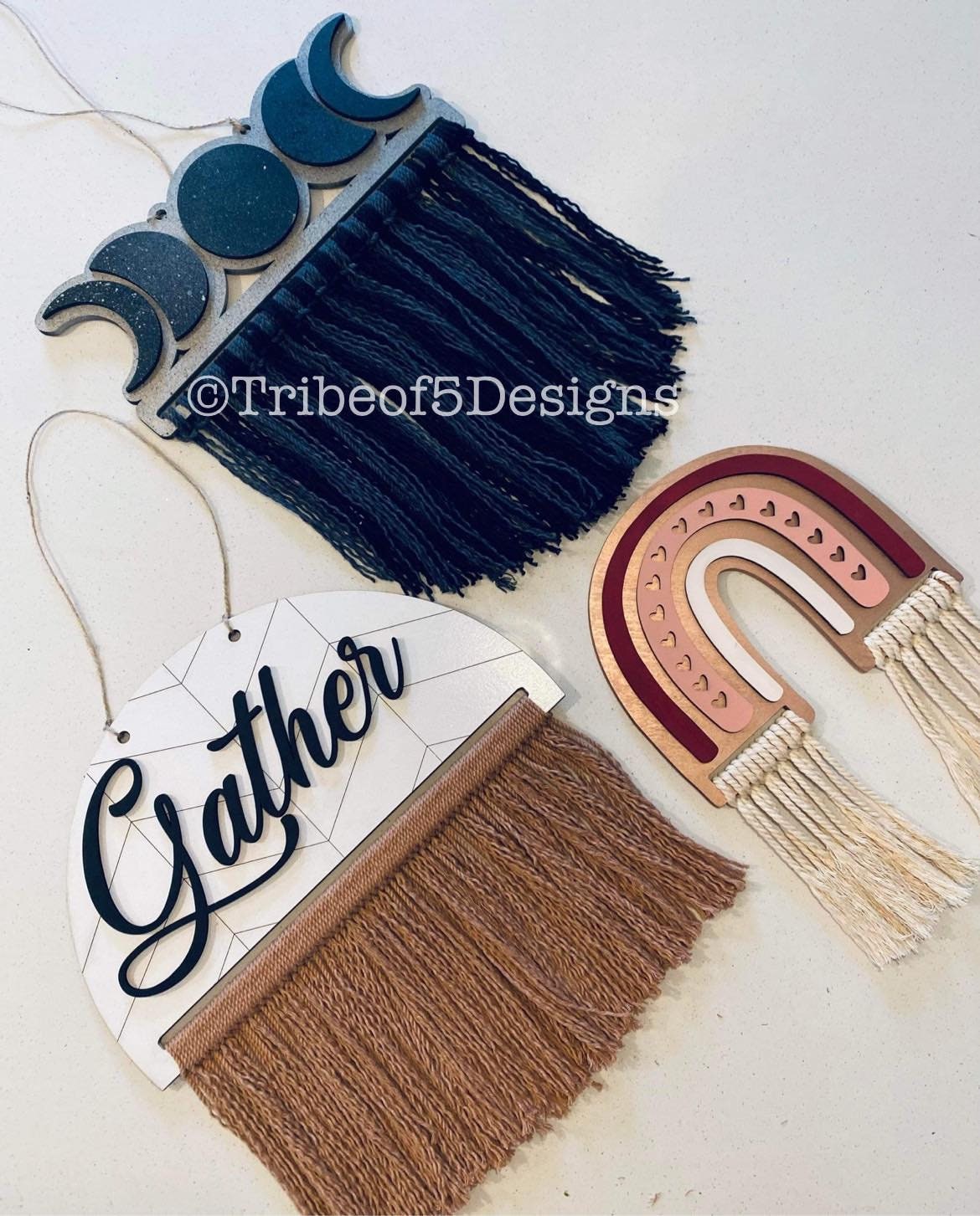 Macrame Signs Svg Macrame Door Signs Svg Macrame Wall - Etsy