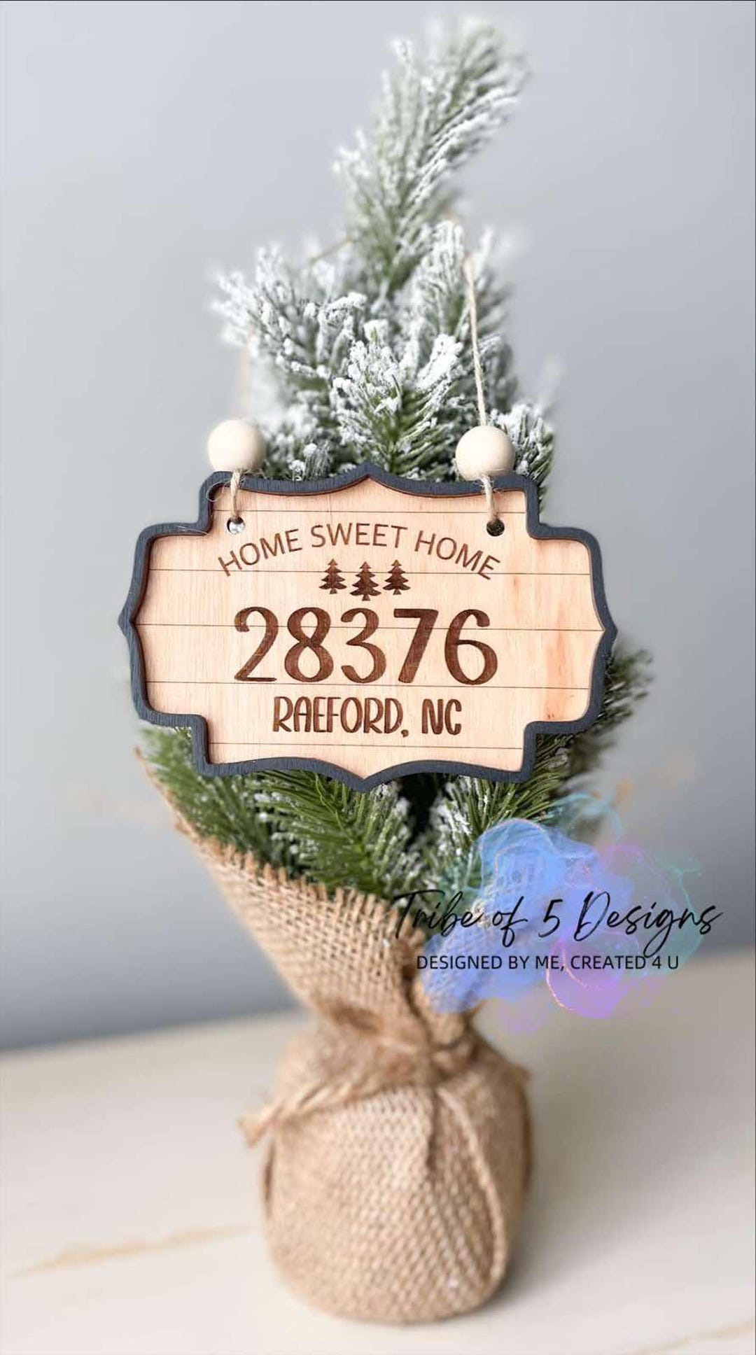 Personalized Zip Code Ornaments Svg | Personalized Home Ornaments Svg ...