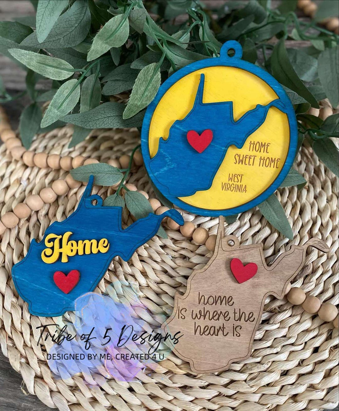 West Virginia Ornaments Svg | Personalized West Virginia Ornaments Svg ...