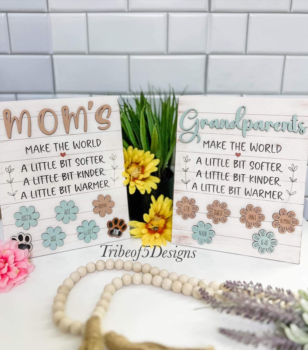 Grandparent Signs Svg | Personalized Grandkids Sign Svg | Personalized ...