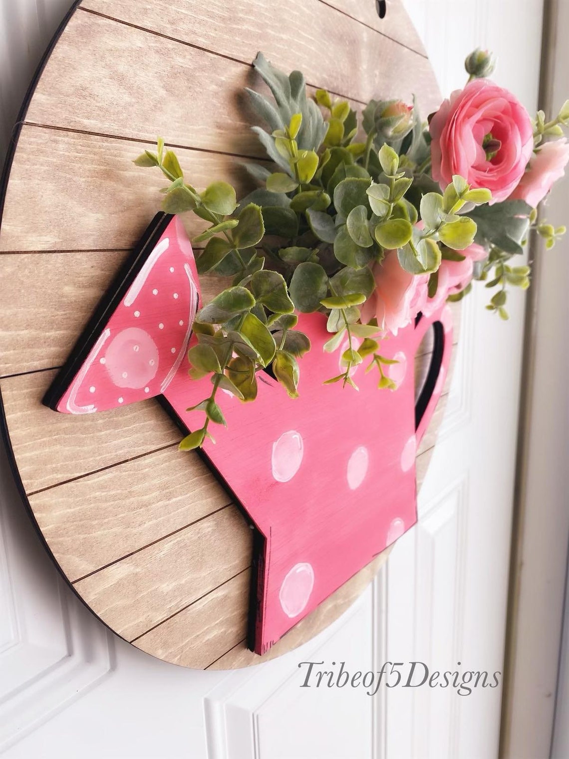Spring Flower Door Hanger Svg | Spring Door Signs Svg | Front Door ...